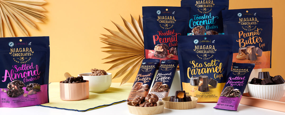 Handcrafted Clusters & Cups | Niagara Chocolates – niagarachocolates